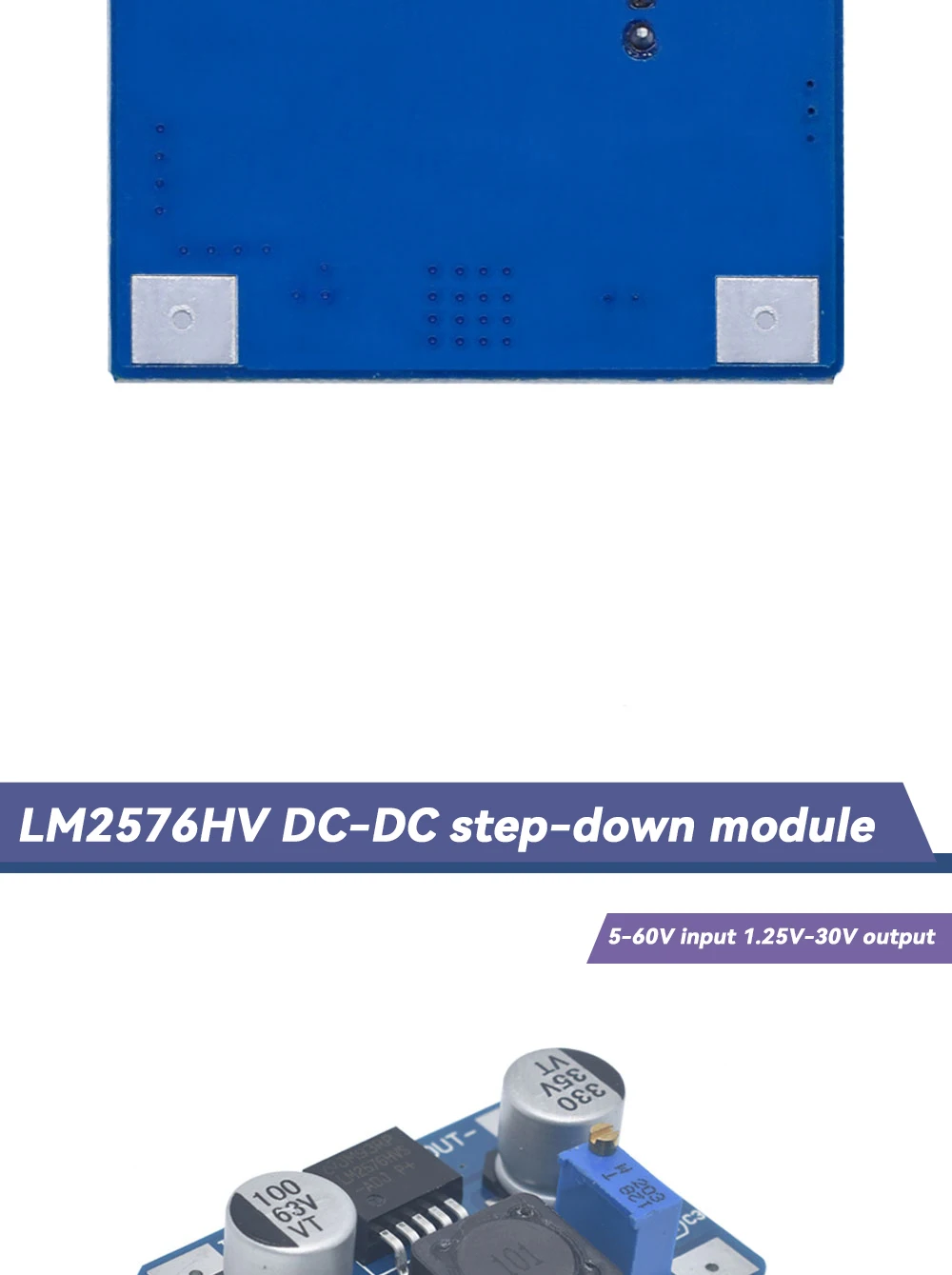 Lm2576hvs Lm2596hv Dc-dc Step Down Adjustable Power Supply Buck Module Dc-dc 5v-60v Input 1.25v ...