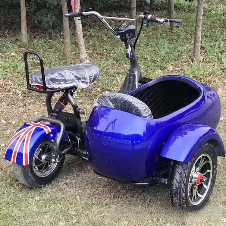 Retro Motorcycle Sidecar Side Three Wheeled Motorcycle Three-wheel ...