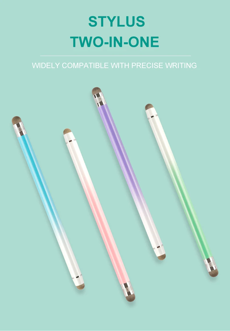 Gradient Metal Stylus Widely Compatible With Capacitive Screen Fiber ...