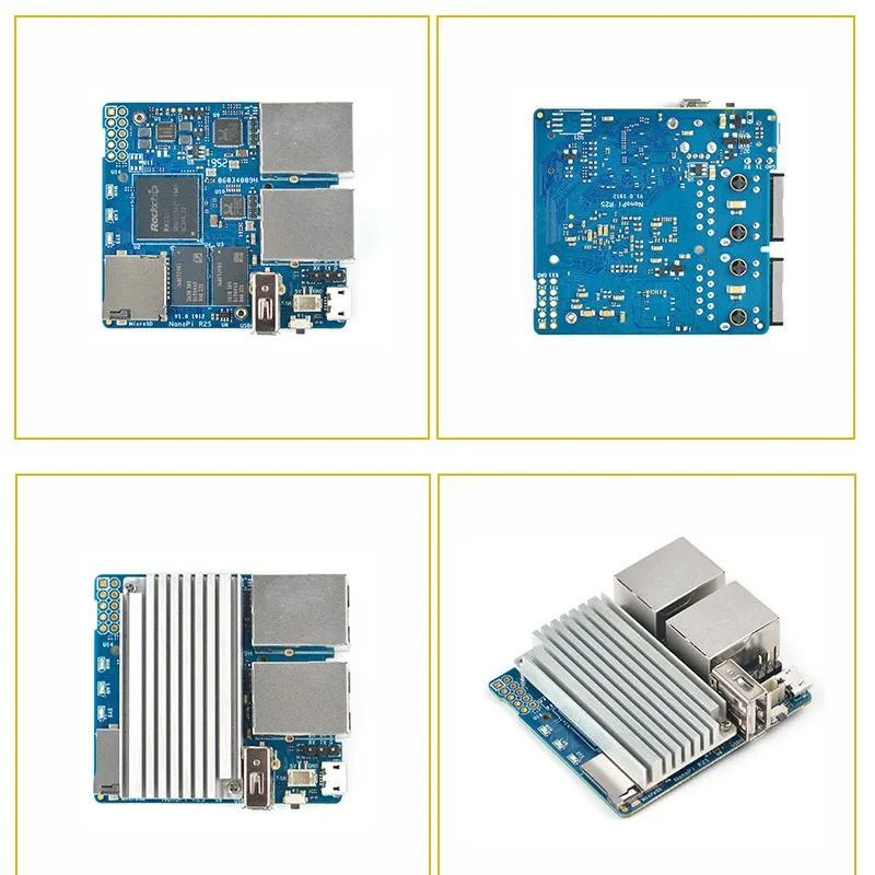 Nanopi R2S - Mini Router with Dual Gigabit Ports & 1GB Memory