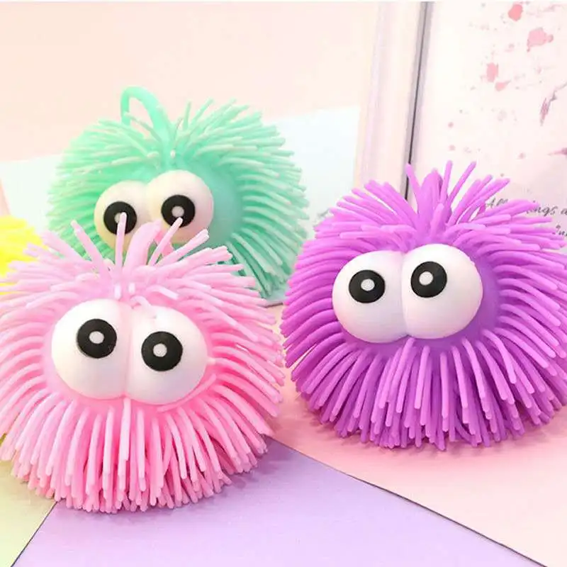 Cute Cartoon Light Ball Dog Smiling Octopus Caterpillar Worm Animal ...