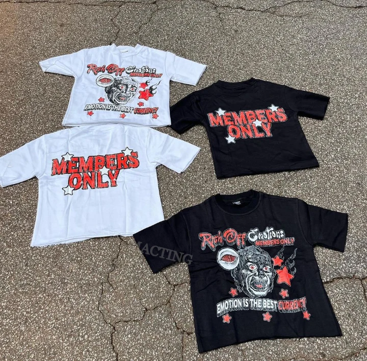 Hip Hop Dtg Print Graphic Crew Neck Acid Wash Sun Faded Distressed ...