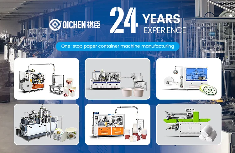 QICHEN DP35 Paper Bowl Maker for Startups Paper Bowl Making Machines ...
