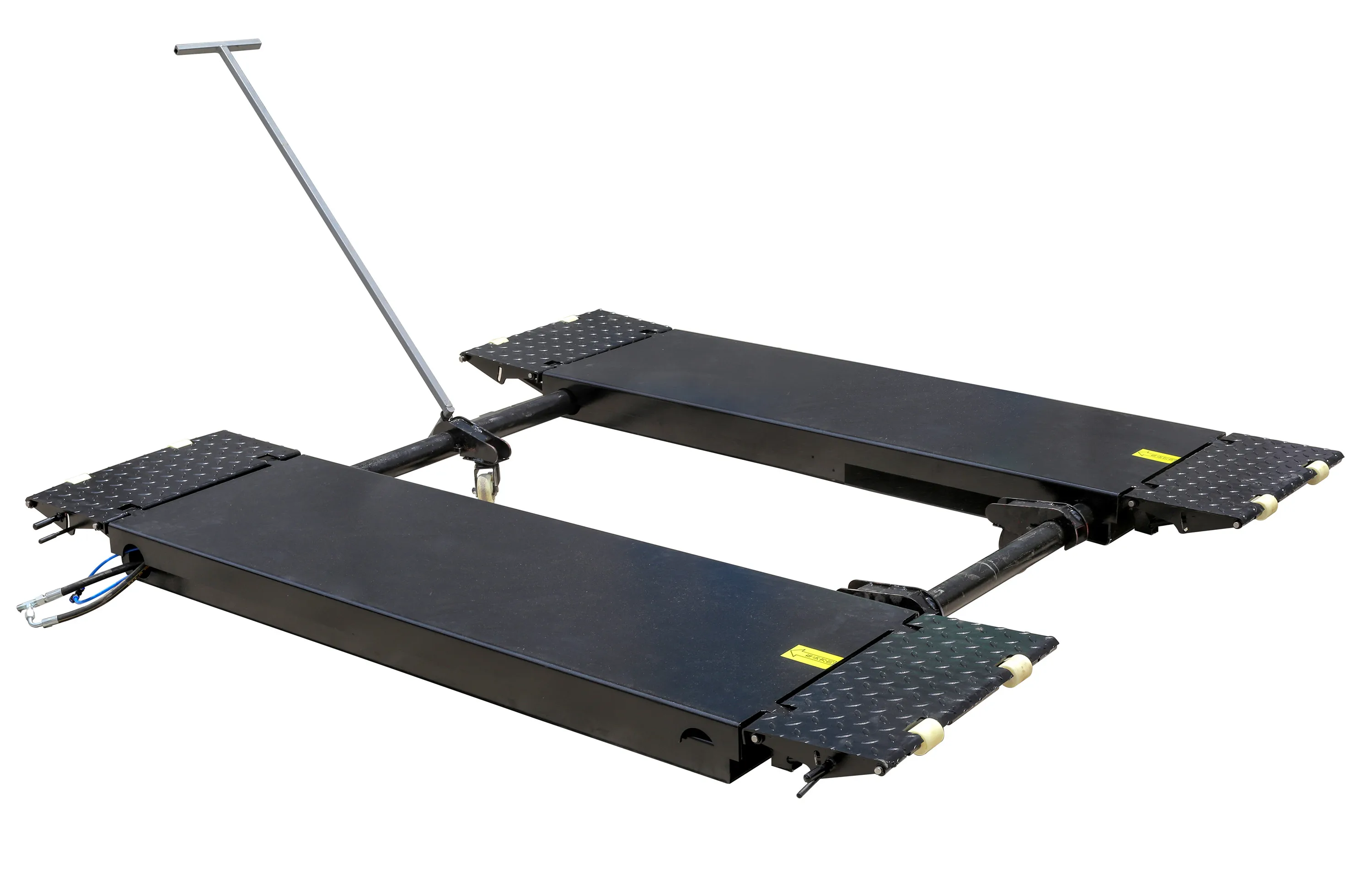 Portable Mid-Rise Mobile Vehicle Lift - Hydraulic Scissor Car Lift