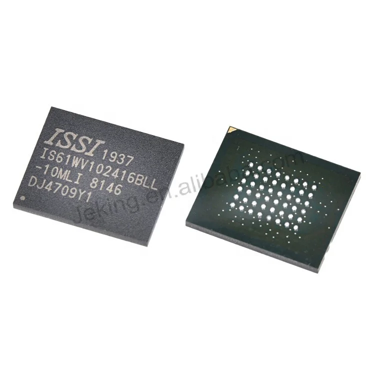 Jeking Original Memory Ics Sram Bga-48 Is61wv102416bll Is61wv102416bll ...