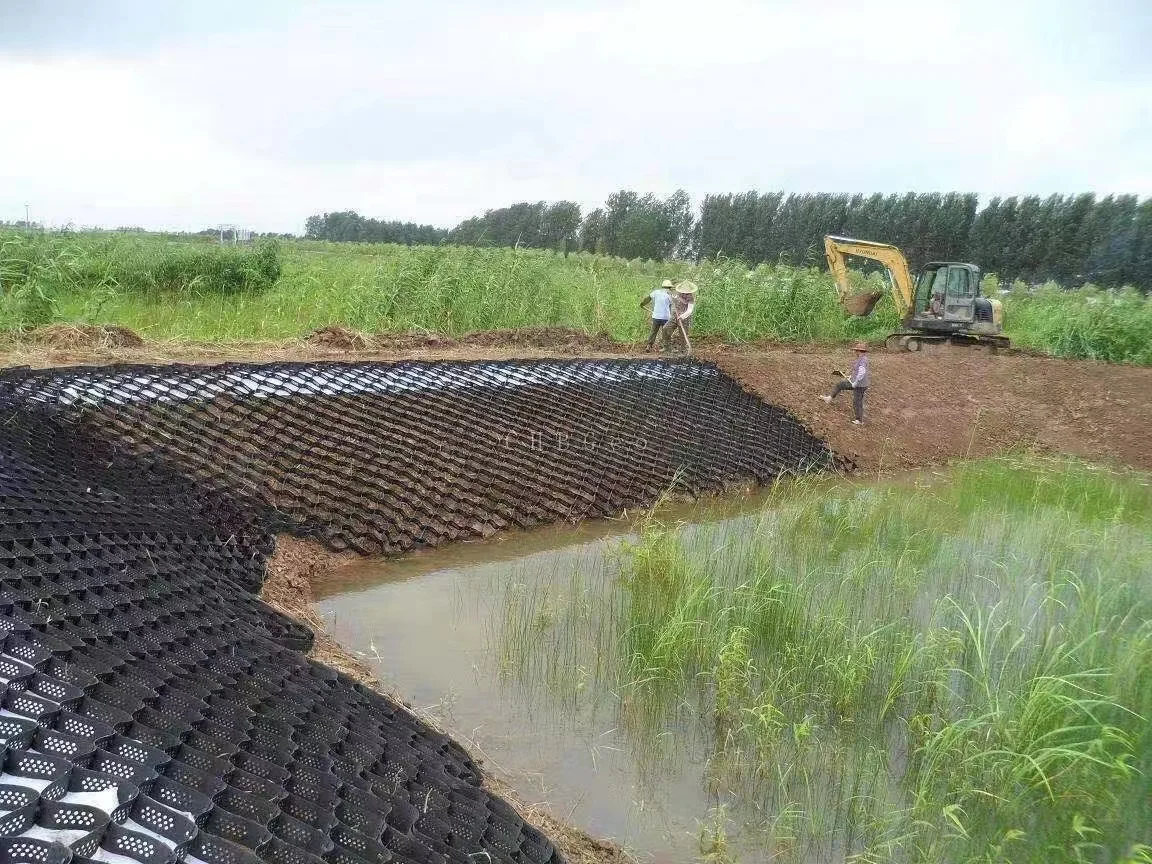 Plastic Erosion Control - Durable Ground Stabilization Grid