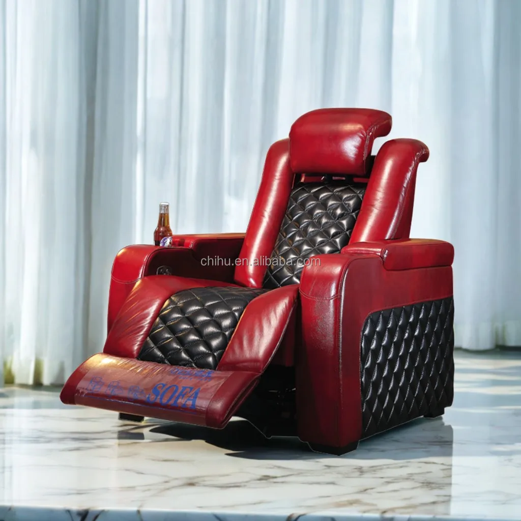 Modern Luxury Electric Recliner Theater Sofa Automatic VIP Seating with ...
