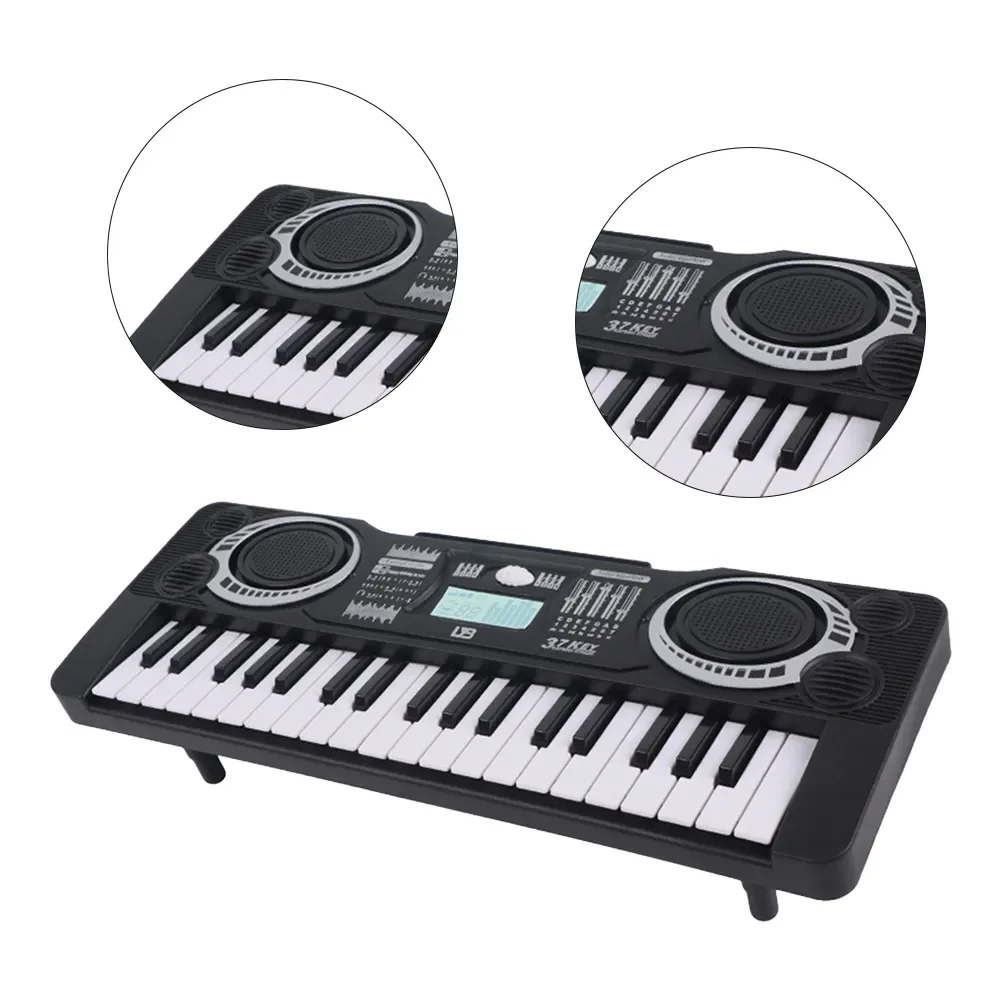 37 Keys Electronic Piano Led Display Portable Electronic Piano Keyboard ...