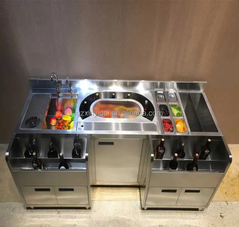 Customized Commercial Bar Station - Professional Cocktail Equipment