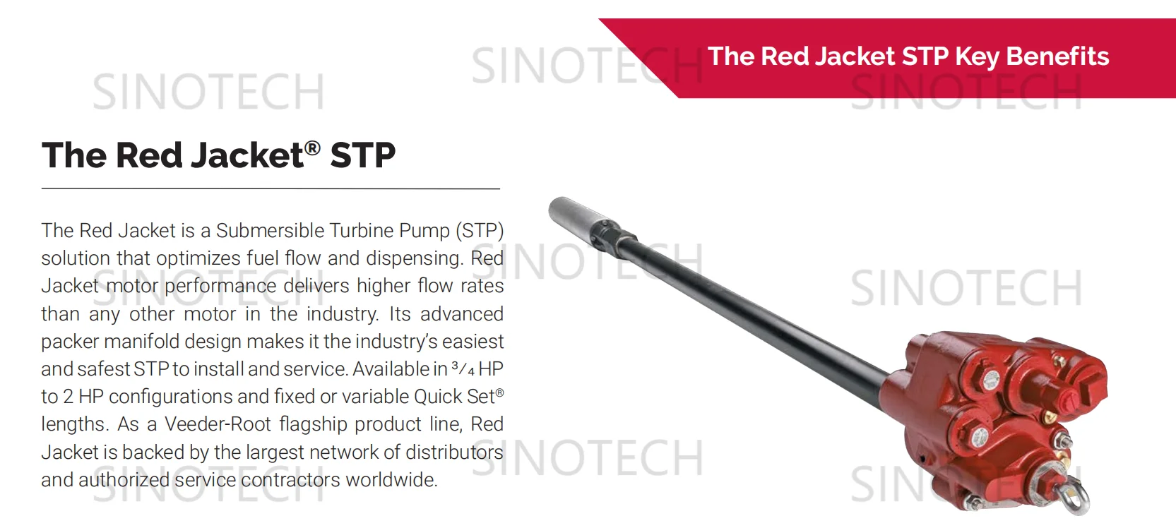 Fuel Transfer Pump Red Jacket Stp Series 1.5hp Submersible Turbine Pump ...