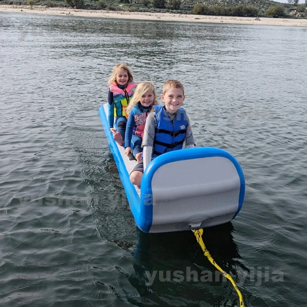 Dropstitch Material Inflatable Toboggan - Summer & Winter Fun