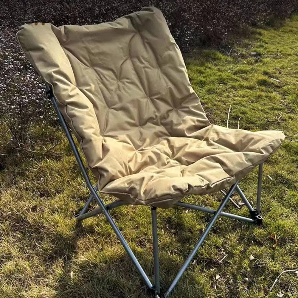 Office Folding Camping Chair Bedroom Balcony Lounge Chair Soft And ...