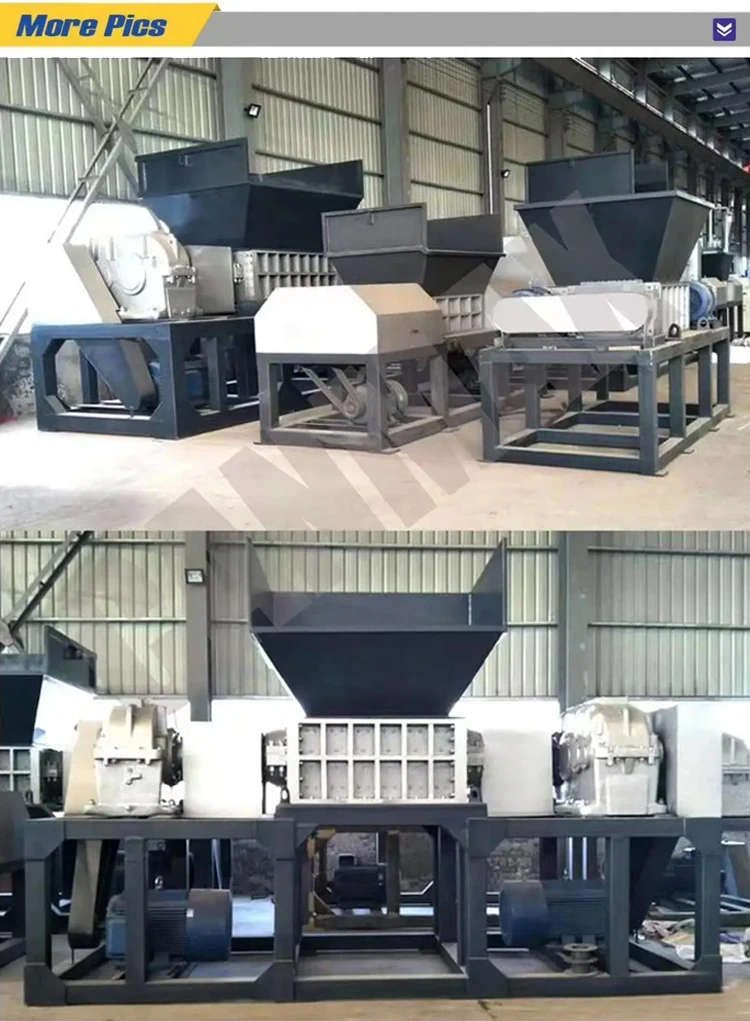 Chipper/foam/small Metal/tire Shredder Machine/plastic/cardboard/scrap ...