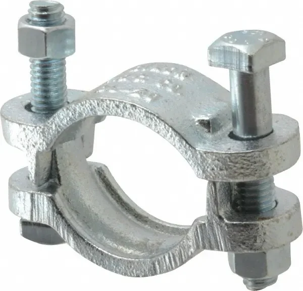 Heavy Duty Double Bolt Hose Clamp for 2" to 5" Rubber Hose