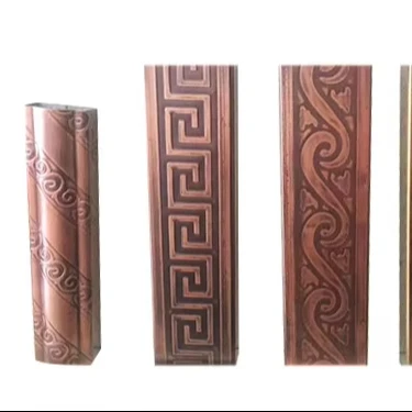 Embossed Tube Carbon Steel Welded Steel Pipes Round & Rolled With ...