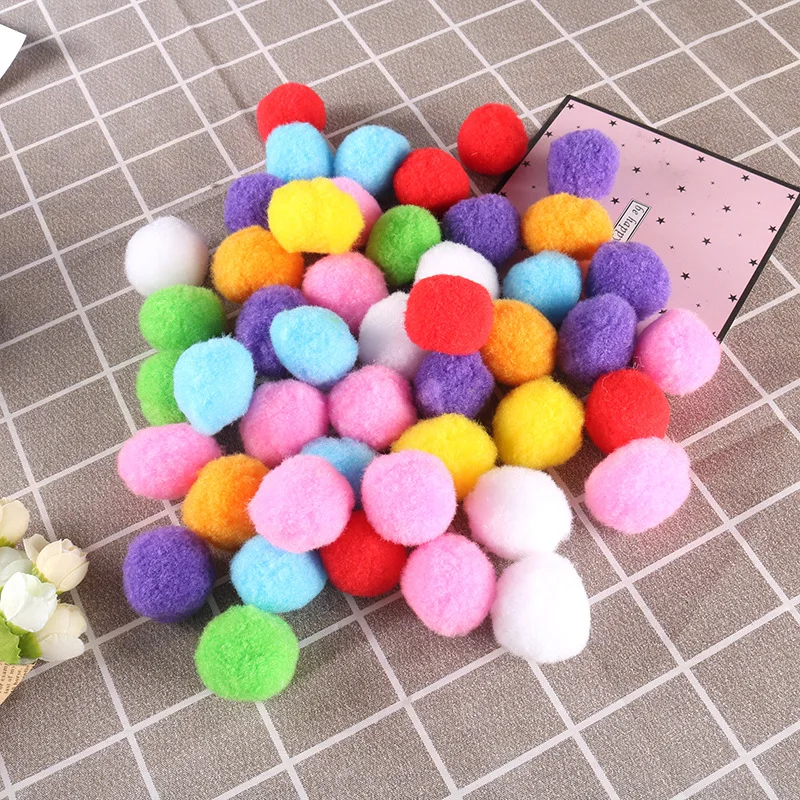 Custom Full Color Pom Poms Balls For Craft Decorations - Buy Pom Poms ...