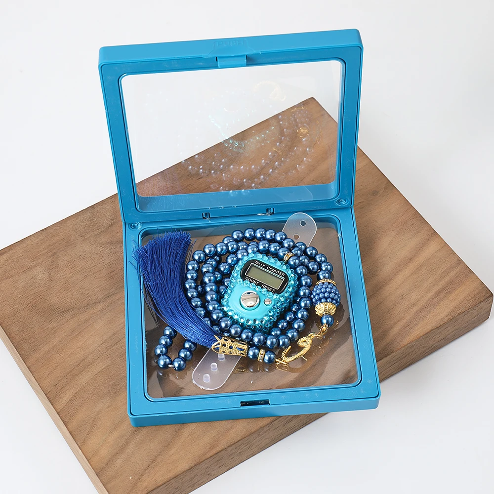 Beautiful Digital Tasbih Muslim Finger Counter Gift Set Tasbeeh ...