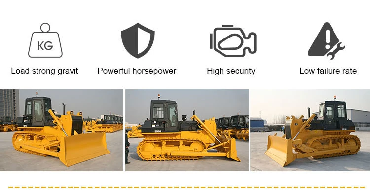160hp Crawler Bulldozer Bulldozers Hydrostatic Travel Drive Bulldozer ...