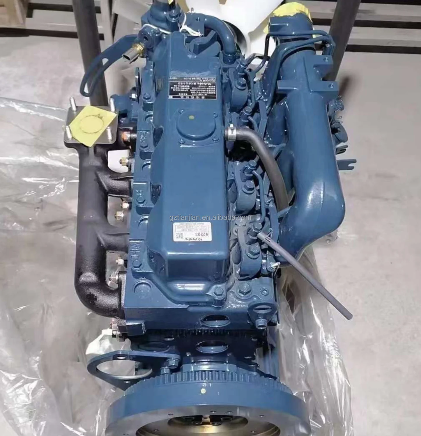 Original Brand New Kubota V2203 V2203-M-DI-ES08 Complete diesel Engine ...