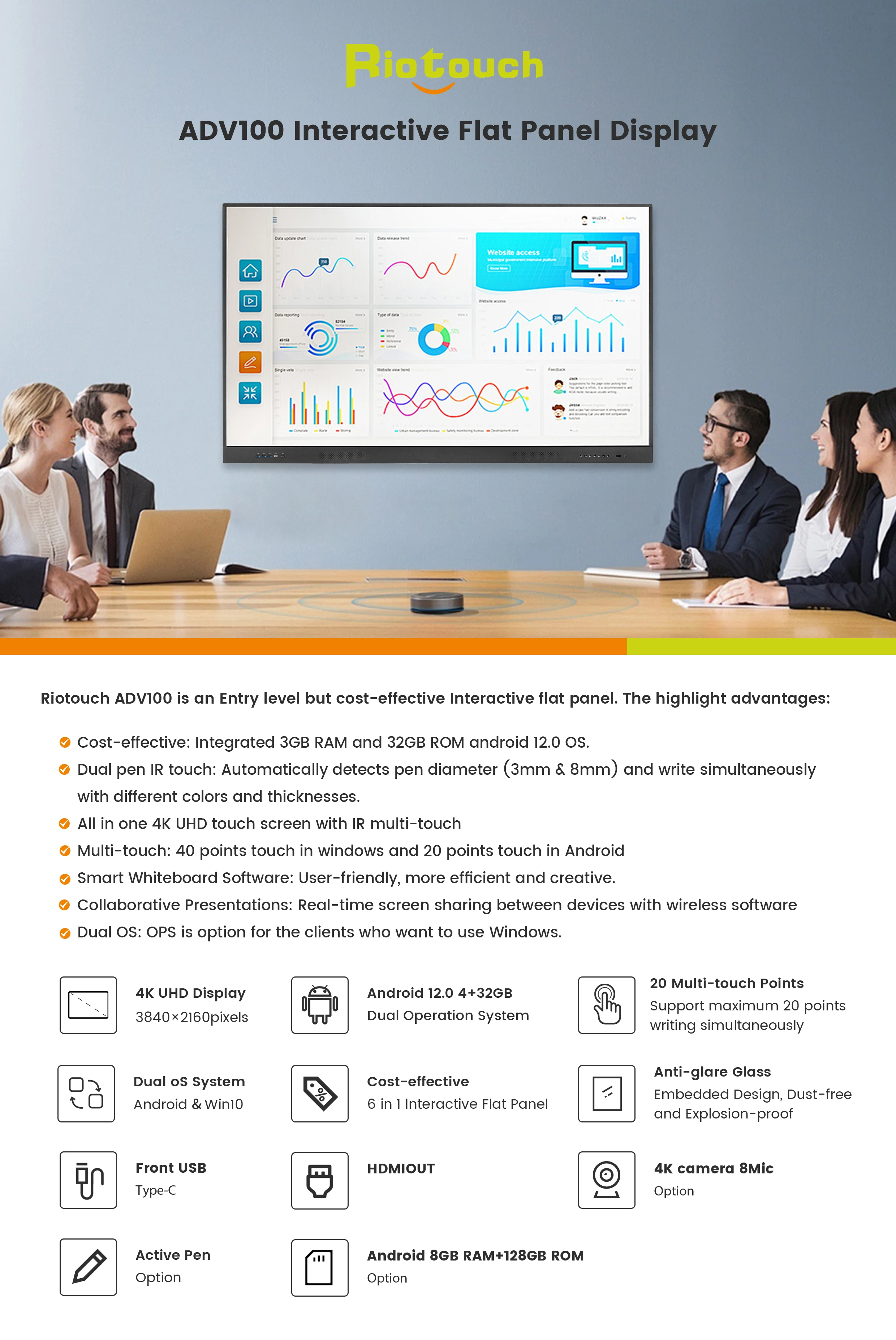 Interactive Smart Boards by Riotouch - Ideal for Education
