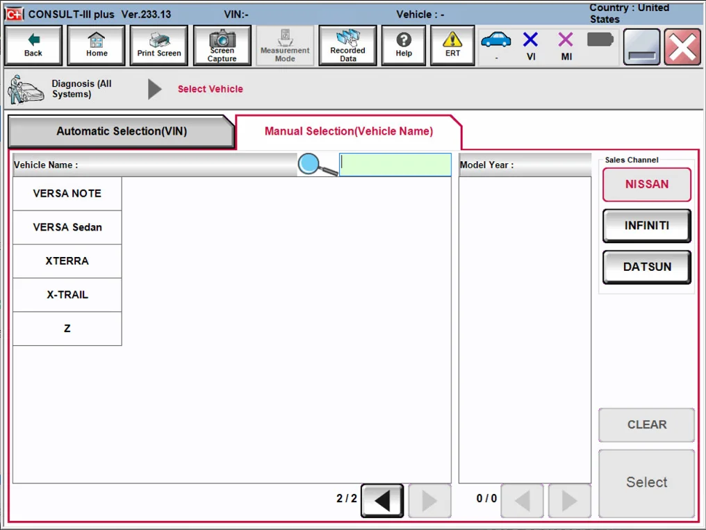 2023 Latest Version Nissan Consult III Plus 233.13.00 Diagnostic ...