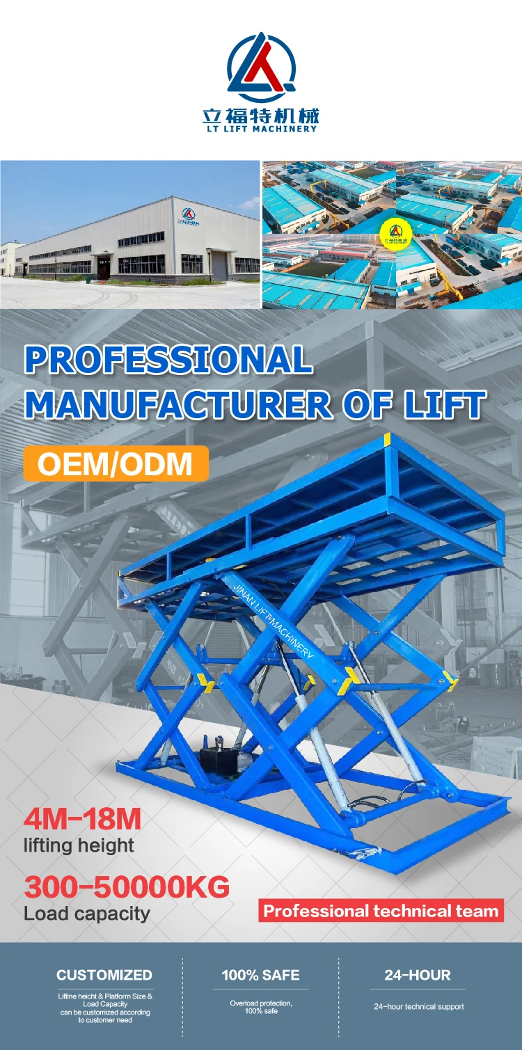Hydraulic Vertical Elevator Lift Home Platform Rotating Stage Work ...