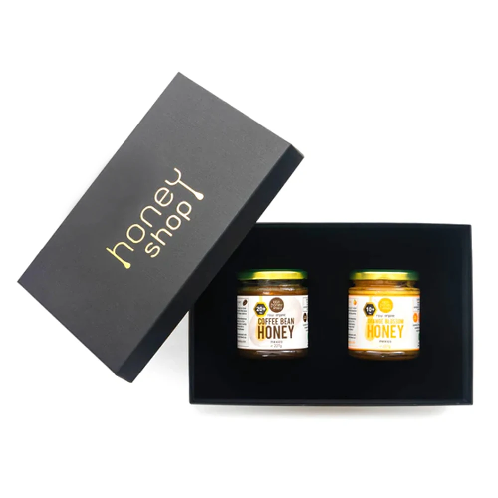Custom Logo Printing for Luxury Honey Jar Gift Boxes