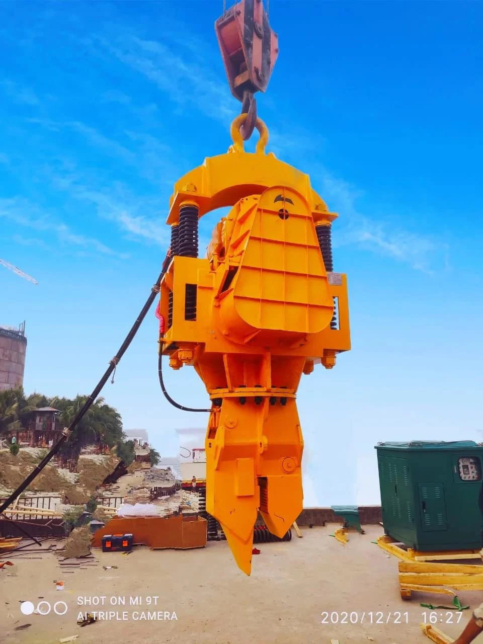 REALTOP Vibro Hammer RT-120A Crane Type Electric Vibratory Pile Hammer ...
