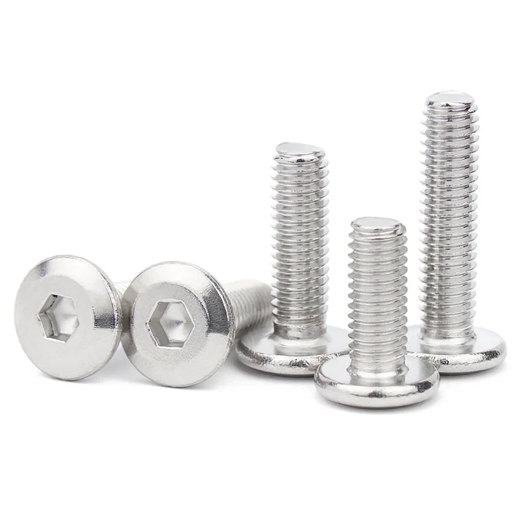 M3 M4 M5 M6 M8 M10 304 Stainless Steel Hex Socket Head Drive Allen ...