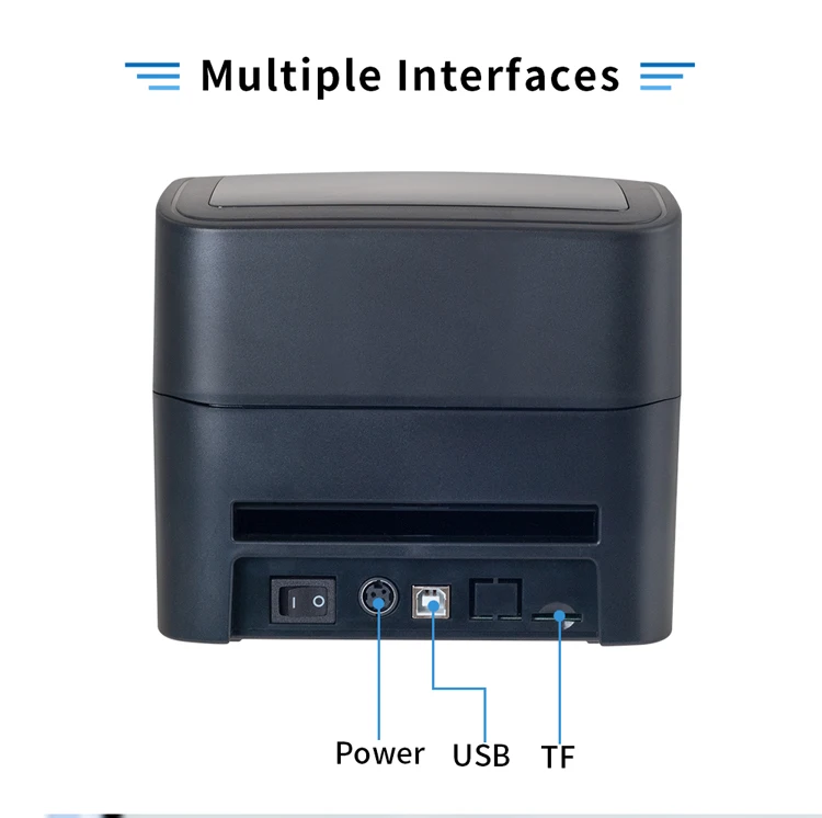 Xprinter XP-422B 110mm Barcode Sticker Printer - USB & BT