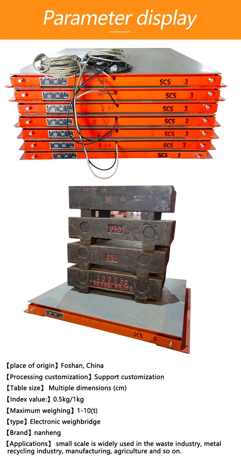 Customized Stainless Steel Floor Scale For Food Contact Level Rust ...