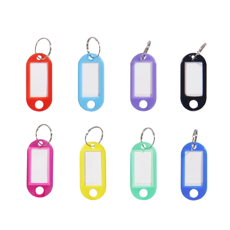 Wholesale Plastic Key Chain Tags - Durable & Customizable