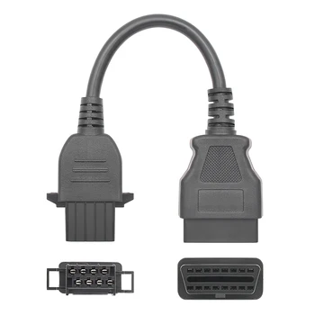 New Obd Connector Trucks Obd1 8pin To Obdii 16pin For Volvo Connector ...