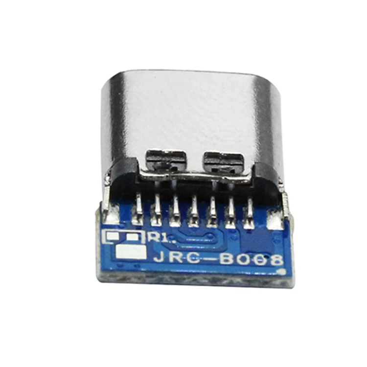 Usb-c With Pcb Mounted Board Connector Pd Type-c Insert 14pin 14p 14 ...