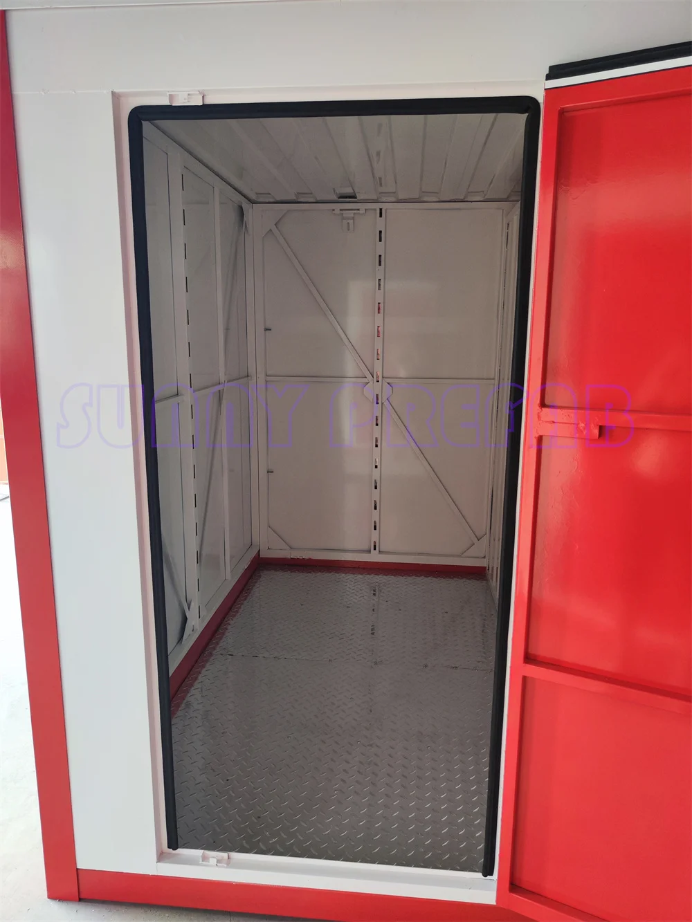 Steel Material Prefab Assemble Stackable Mobile Container