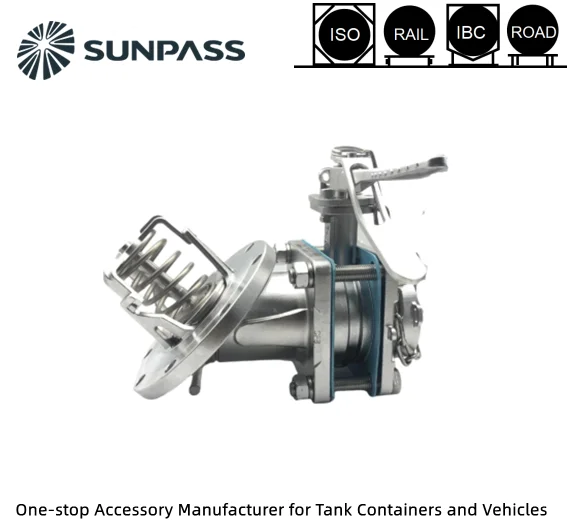 Bottom Discharge DN80 45° Valve - ISO Tank Container Spare Parts from ...