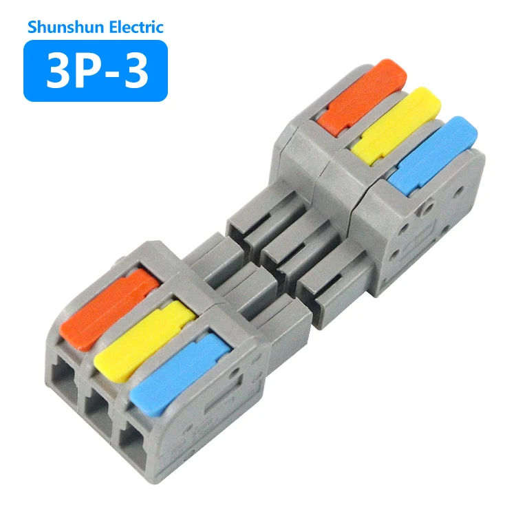 Fast Wire Connector Push In Compact Splicing Conductor Connector Ce ...