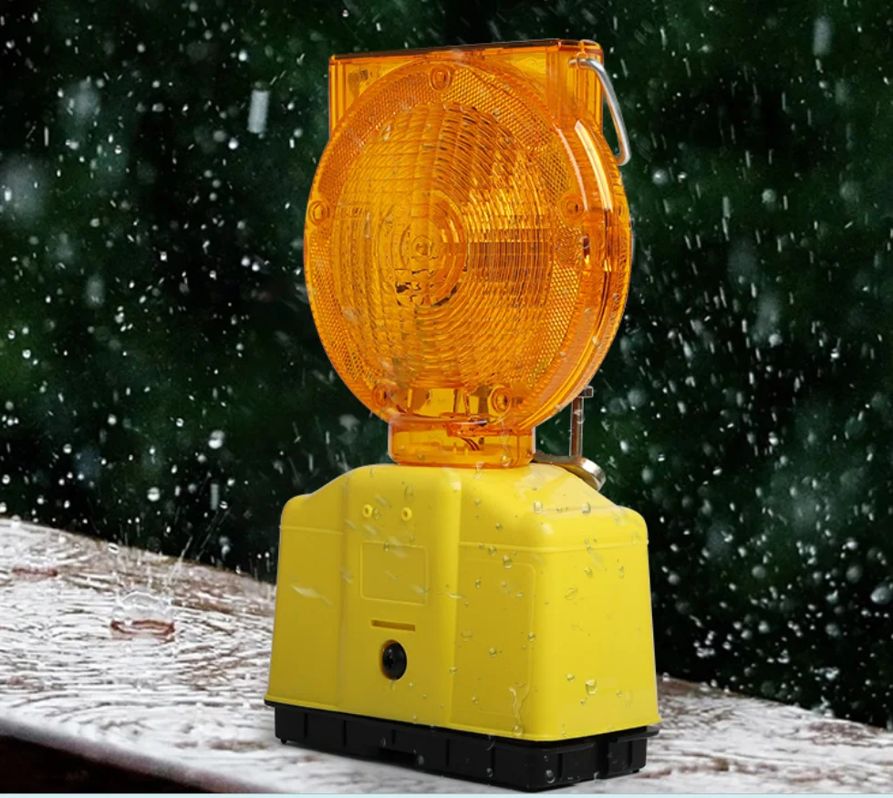Yellow Solar Blinker Traffic Barrier Warning Light| Alibaba.com