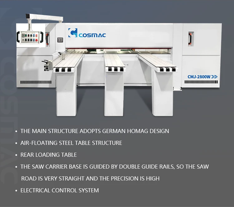 Reciprocating Beam Saw Furniture Melamine Mdf Board Cutting Machine ...