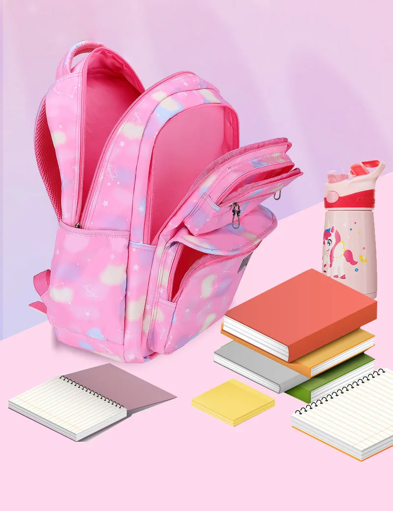 New Large Capacity Backpack - Waterproof School Bag for Girls