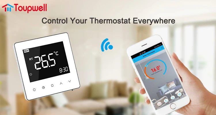 Modbus/wifi/modulating Touch Button Ac24v/ac95~240v Pc Fireproof Wifi ...