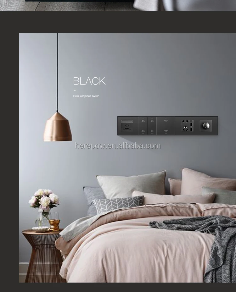 Smart Hotel Electrical Switch - Control Room Lights Efficiently