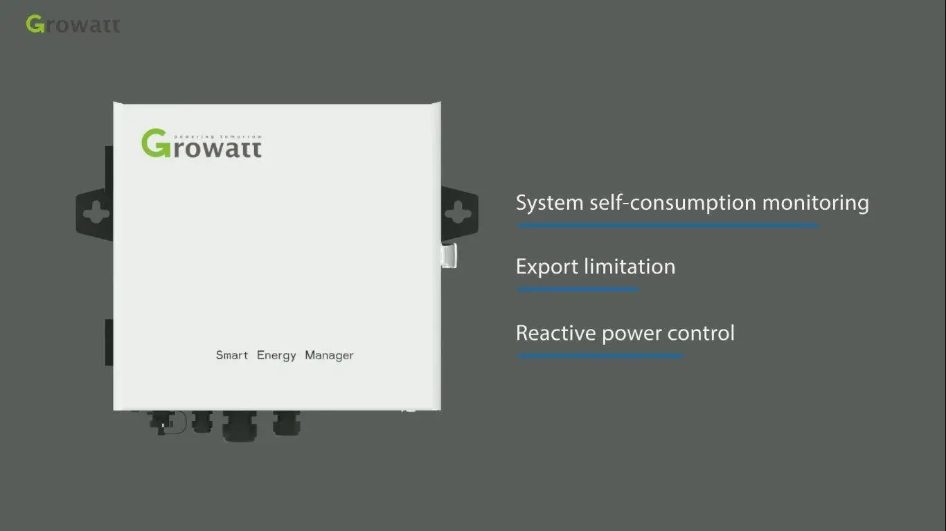 Growatt Smart Energy Manager SEM-E: Zero Export Device For Solar Power ...
