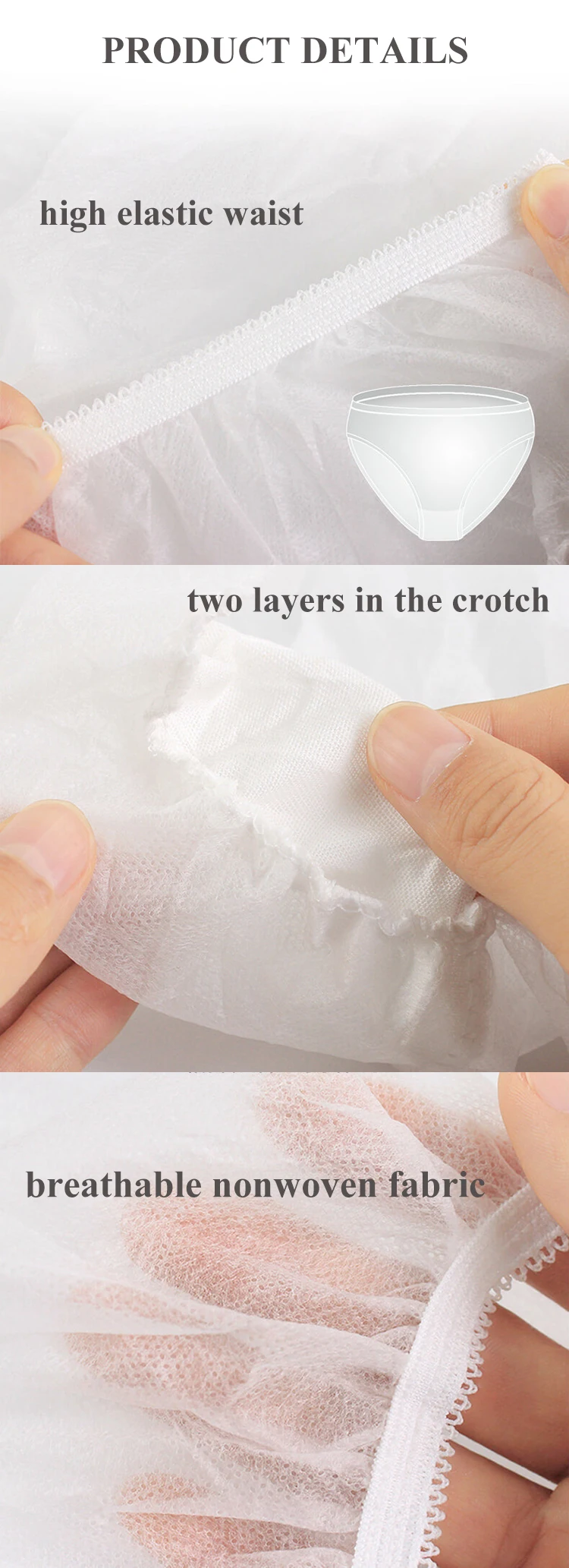 Disposable Thong Panties Women Disposable G-string Spa For Massage ...