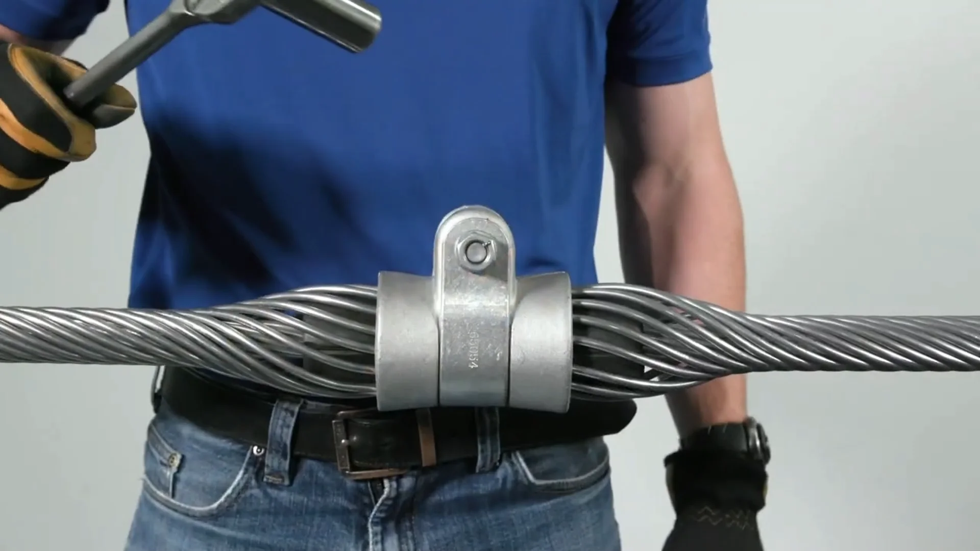 Overhead Optical Fiber Adss Opgw Cable Hardware Suspension Tension ...