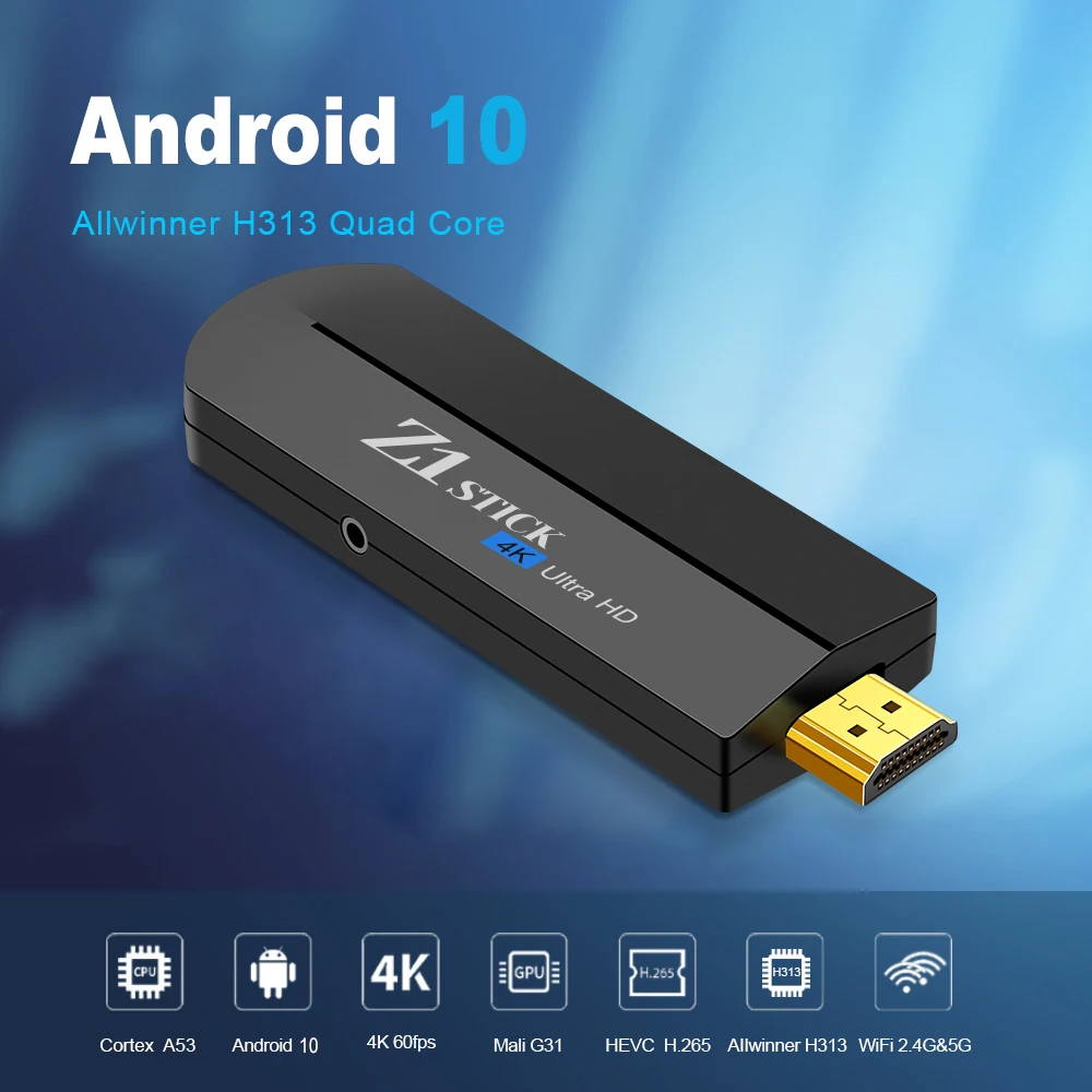 Tv stick 4k ATV stick new model smart player Z1 Stick Google certified ...