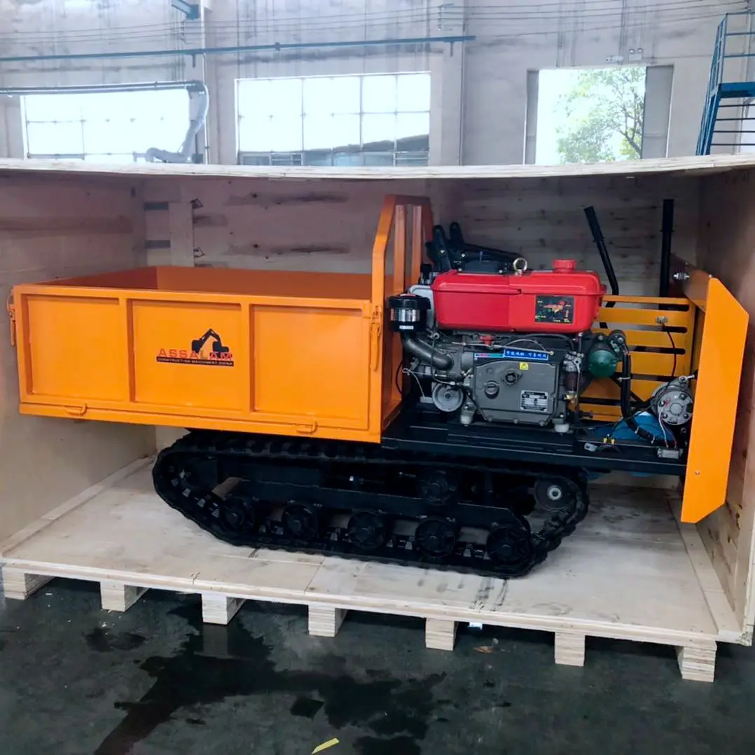 Small Crawler Tractor 1 Ton 10 Ton Chinese Diesel Mini Dumper Loader ...