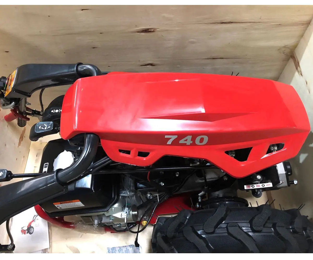 Walking Behind Tractor diesel Tractor Reversible Offset Handles Enable ...