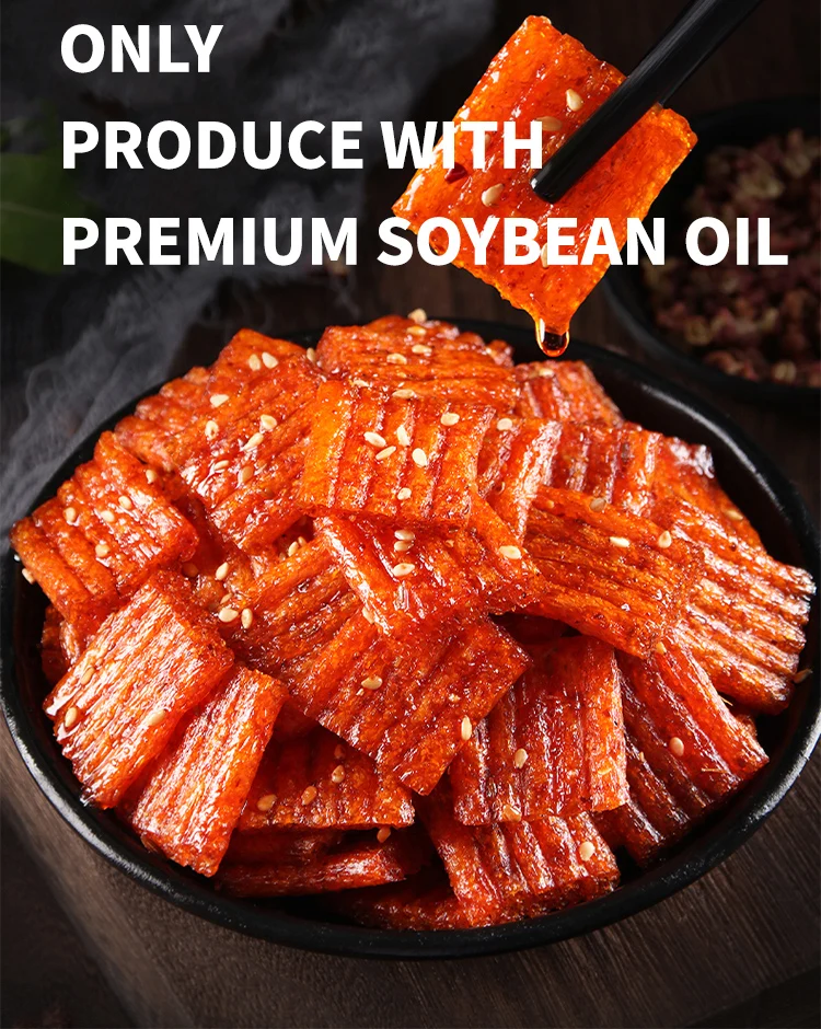 Spicy Latiao Snacks - Direct Sale from ISO HACCP Manufacturer