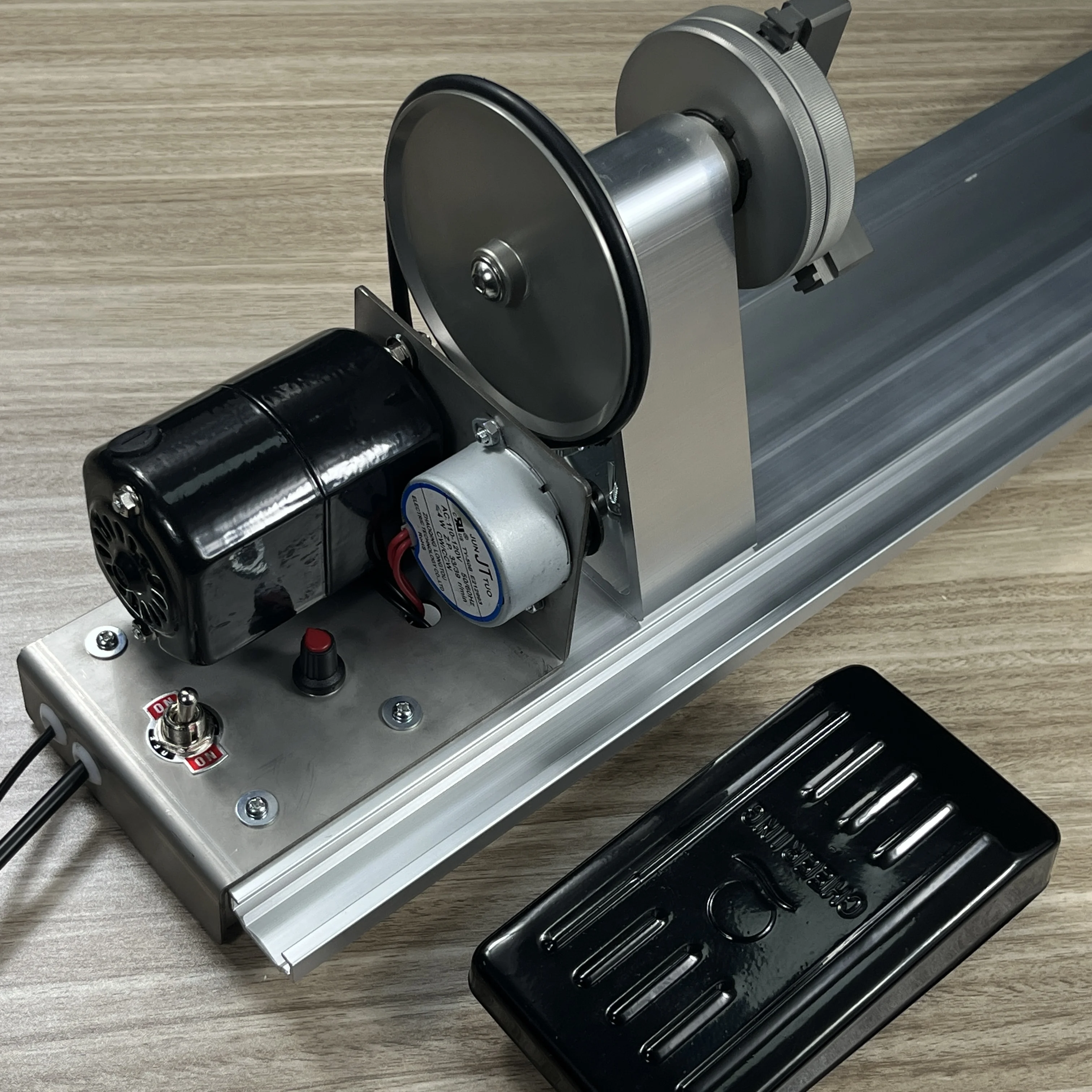 Tomyo All-Metal Chuck - Rod Dryer Machine for Fishing Repair